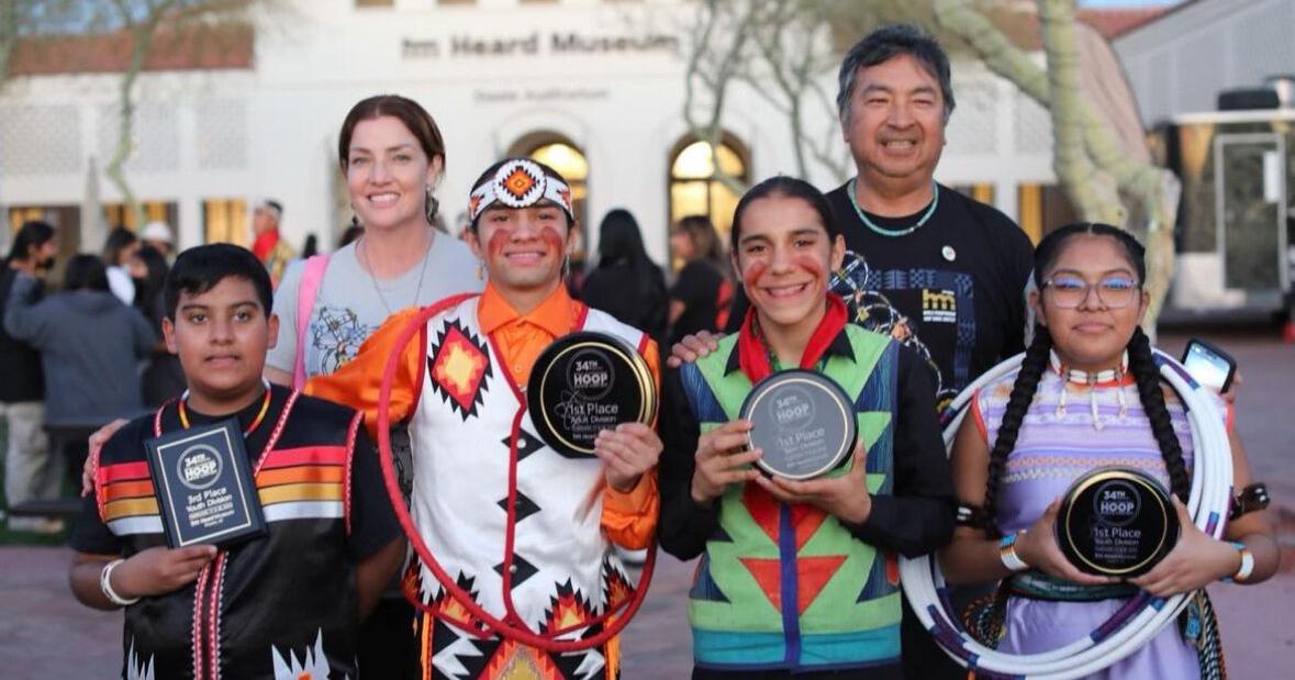 Four Lightning Boy hoop dancers win awards in world championships ...