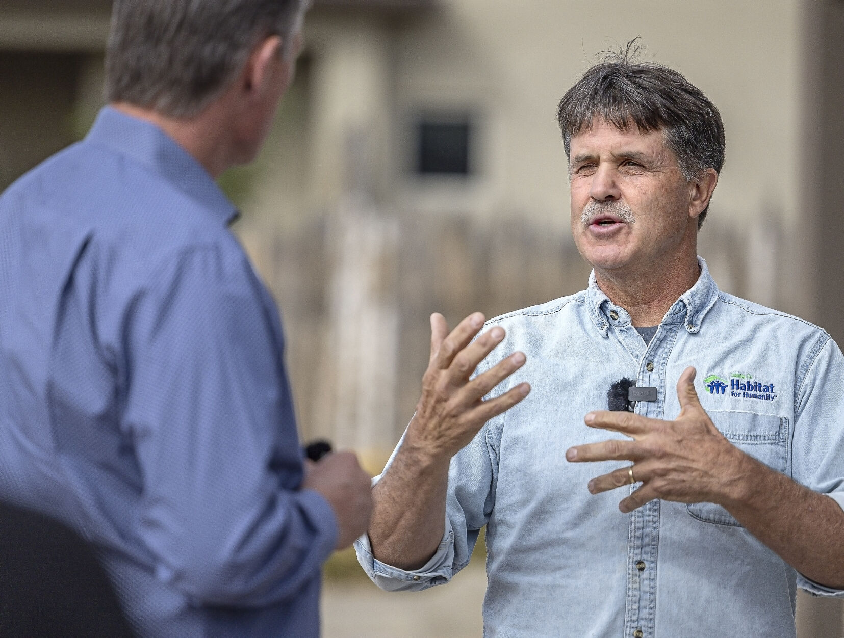 Officials tour Habitat for Humanity housing as Heinrich touts $1.1M ...