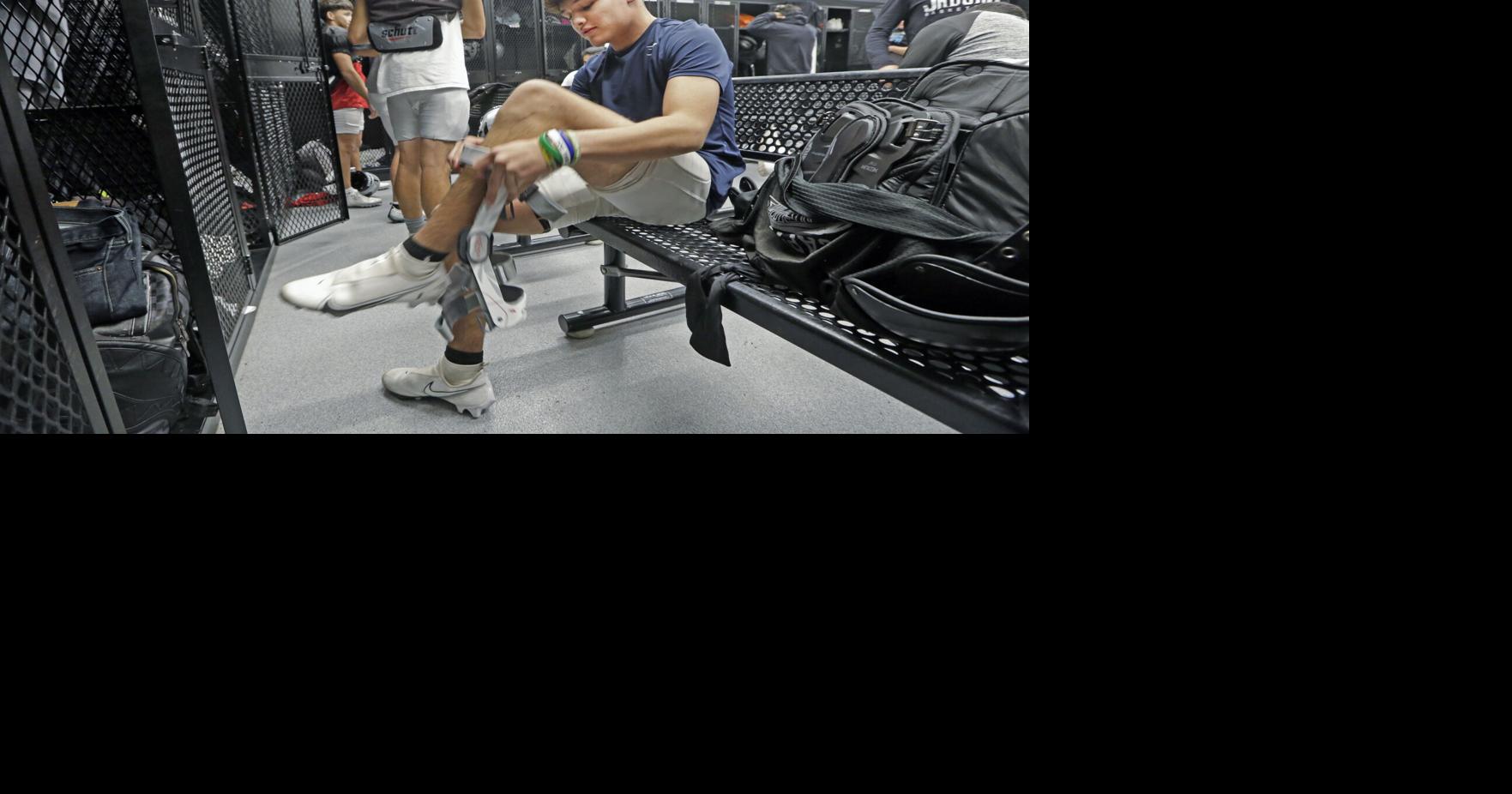 Capital linebacker endures 3 knee surgeries, returns to shine on field ...