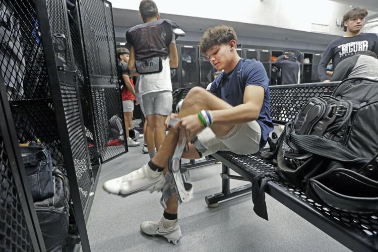 Capital linebacker endures 3 knee surgeries, returns to shine on field ...