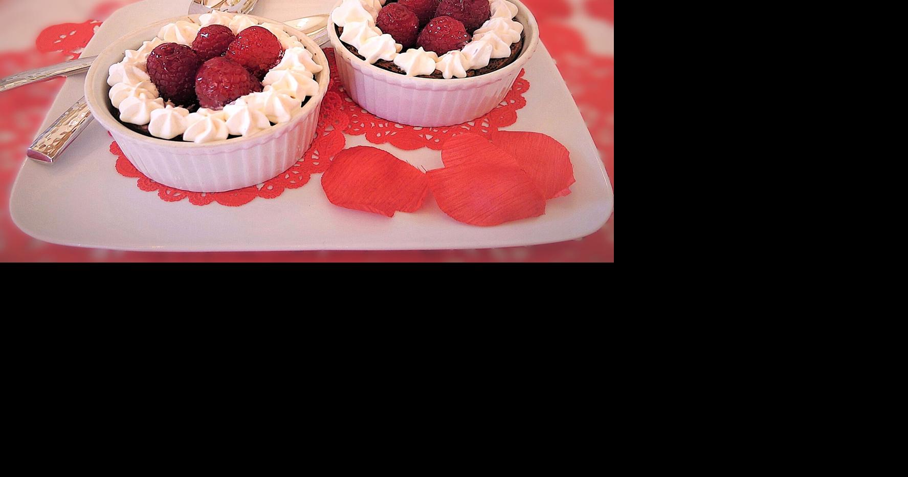 Sweets for your sweetheart: Flourless chocolate cake cups | Taste ...