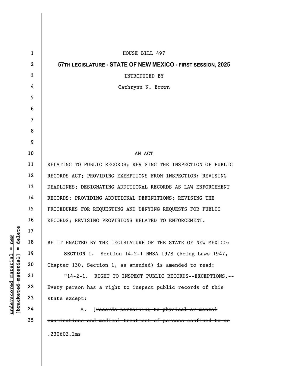 IPRA overhaul bill would add fees, more exemptions for public records ...