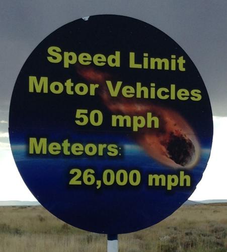 Meteor Crater, a great big hole in the ground, is well worth the trip ...