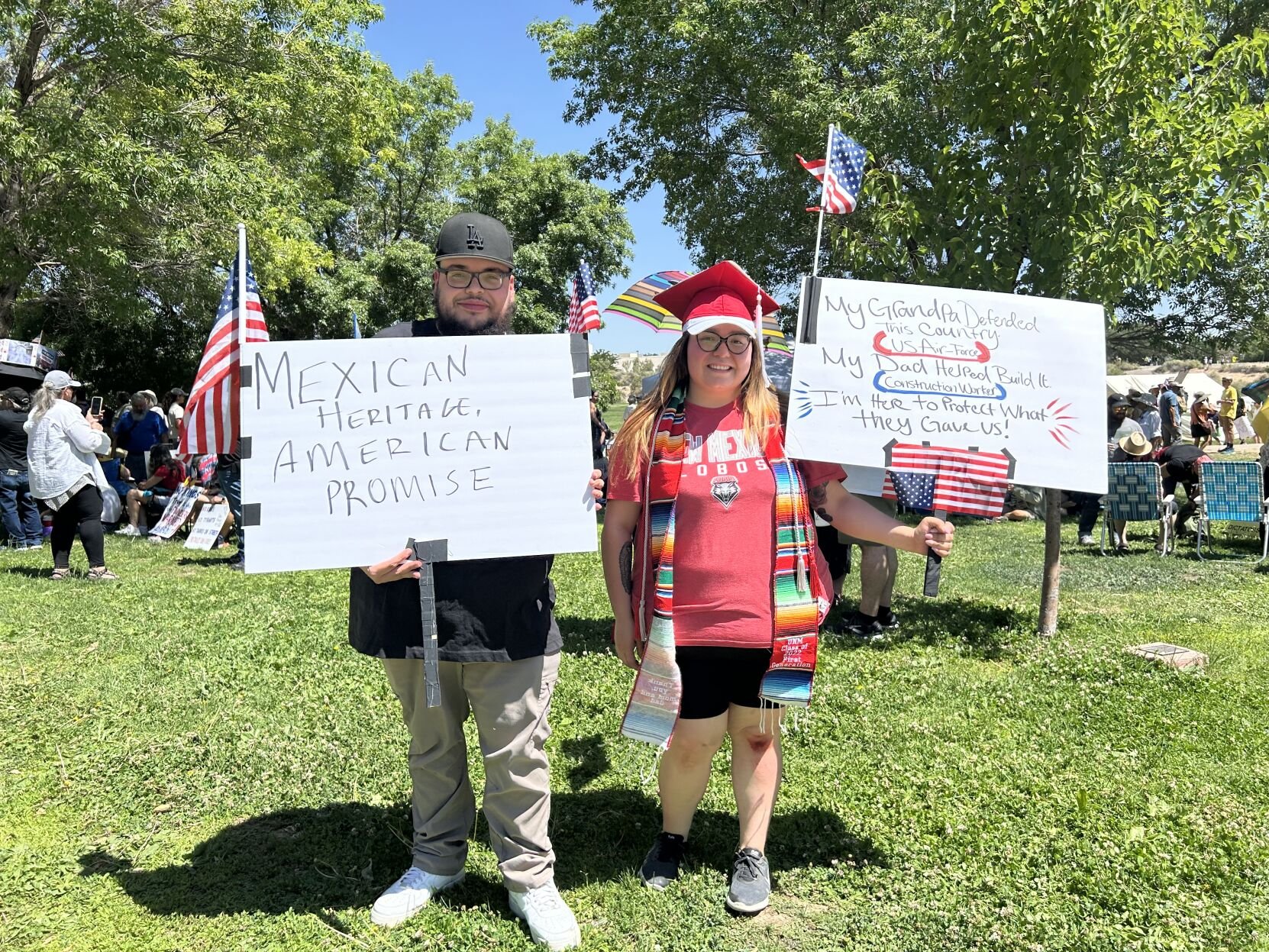 'This is our country': Albuquerque joins national day of anti-Trump ...