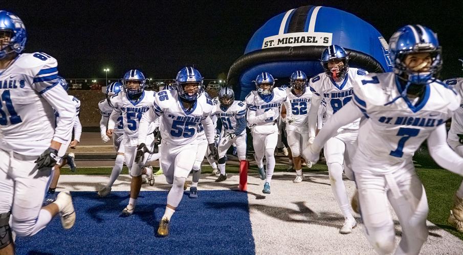 St. Michael's returns to title game after defeating Socorro 14-6 ...