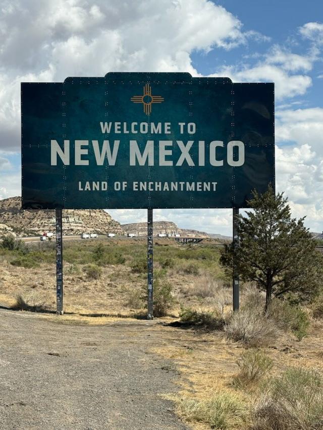 New 'Welcome to New Mexico' signs installed — with no fanfare | Local ...