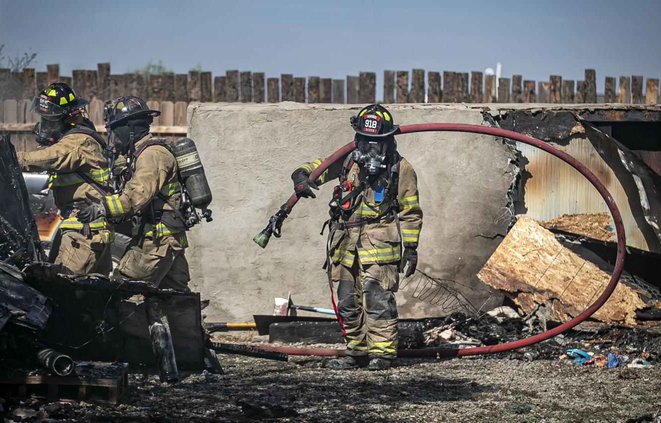 Santa Fe County weighs tearing down Agua Fría home, damaged by fire ...