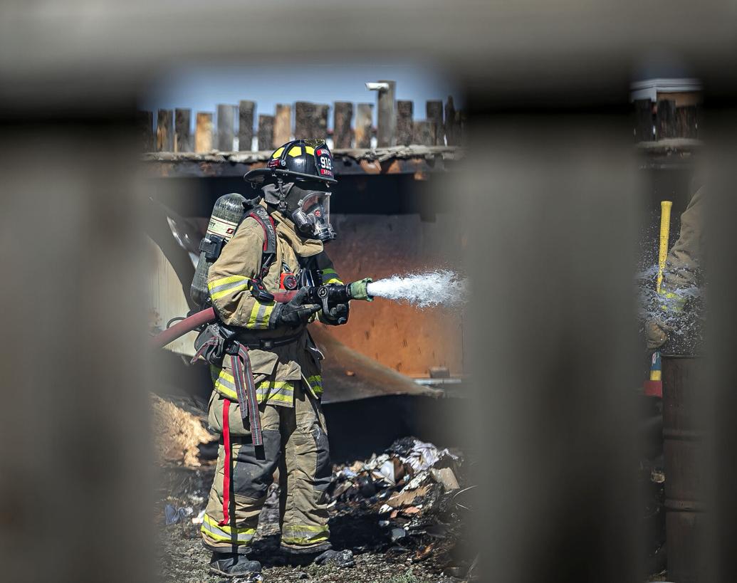 Santa Fe County weighs tearing down Agua Fría home, damaged by fire ...