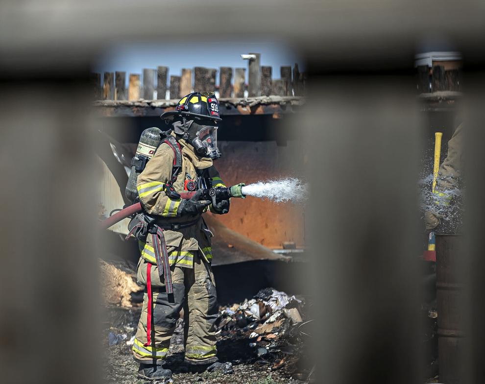 Santa Fe County weighs tearing down Agua Fría home, damaged by fire ...