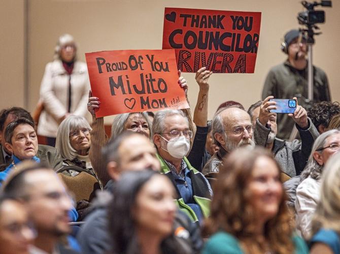 New, reelected Santa Fe councilors sworn in for new term | Local News ...