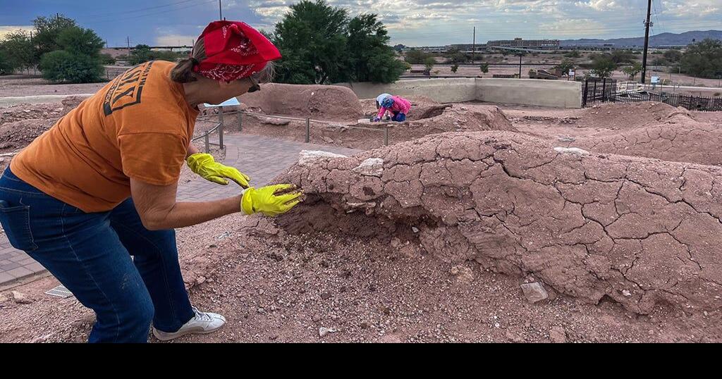 Phoenix archaeology museum encourages visitors to sling mud at exhibit ...