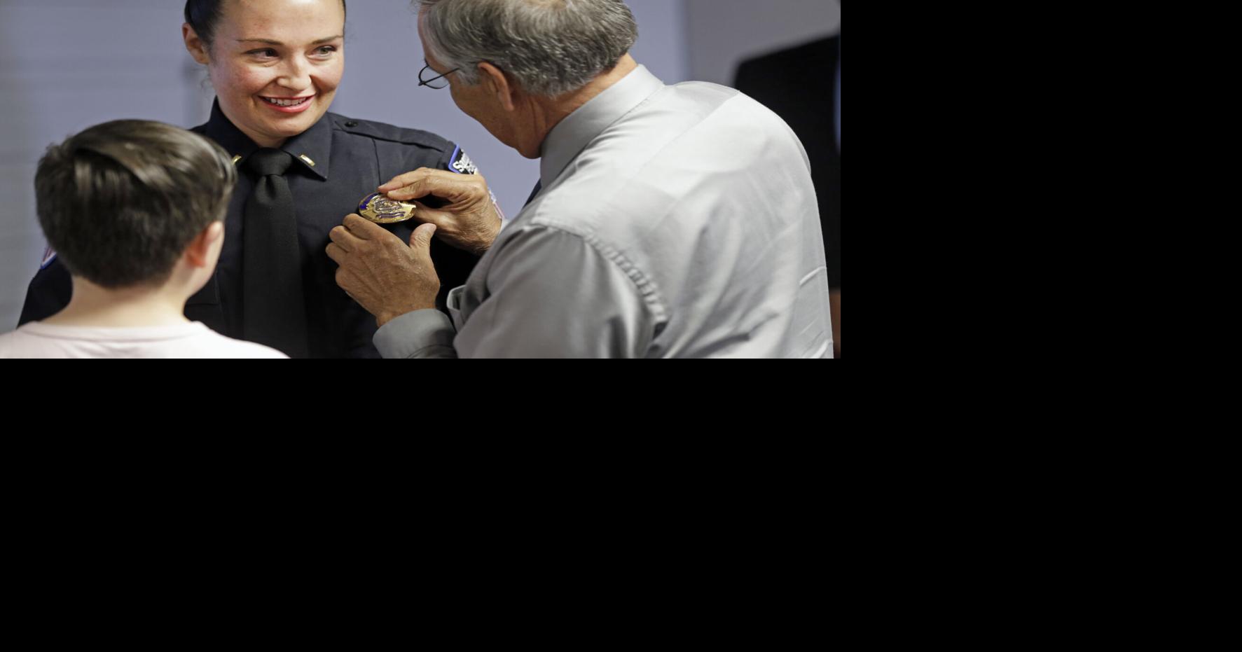 Santa Fe police get badged | News | santafenewmexican.com