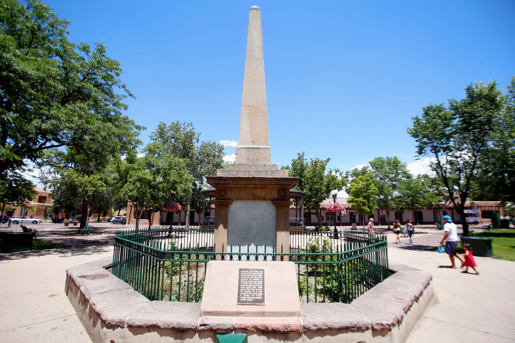 First look at obelisk rubble: Santa Fe group shares photos of Soldiers ...
