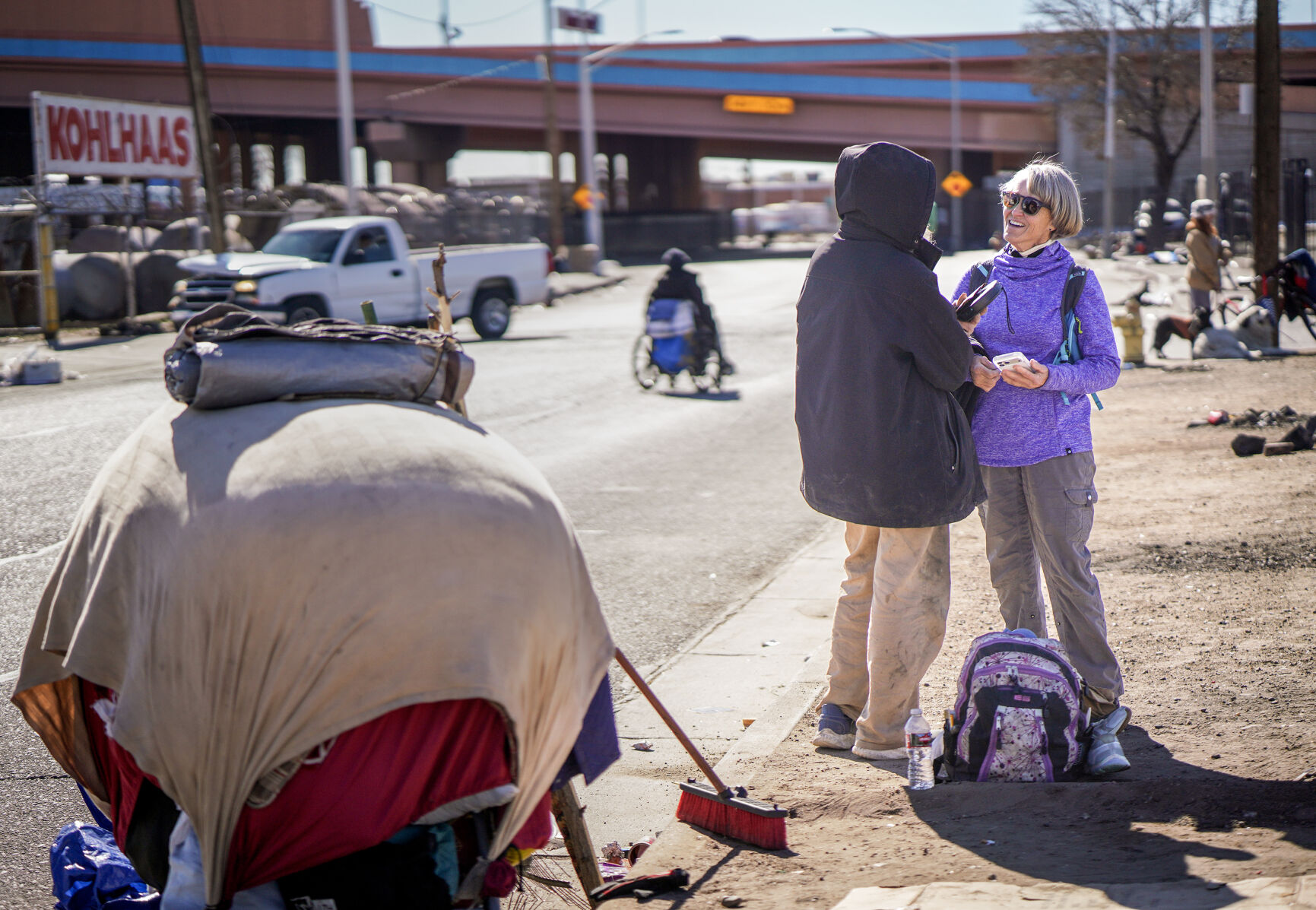 Scores of volunteers document New Mexico's homeless for annual Point In ...