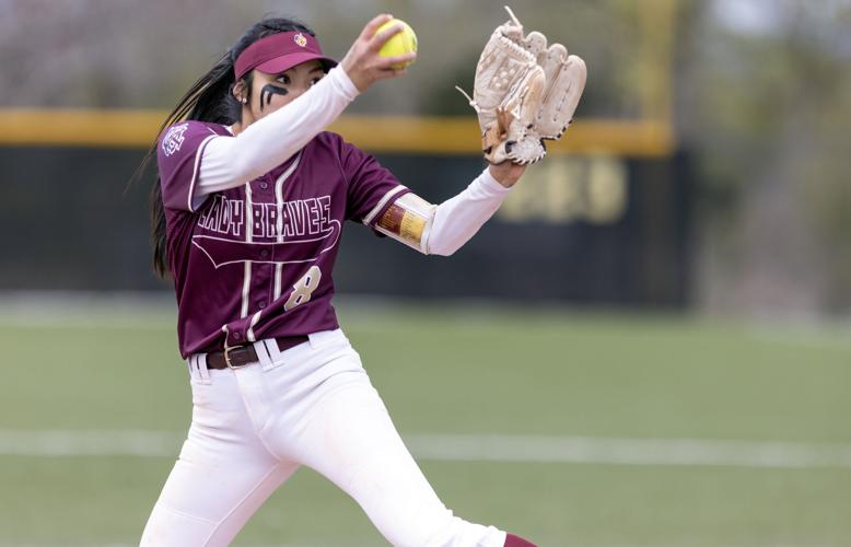 Doubleheader split puts Lady Braves in position for first district ...