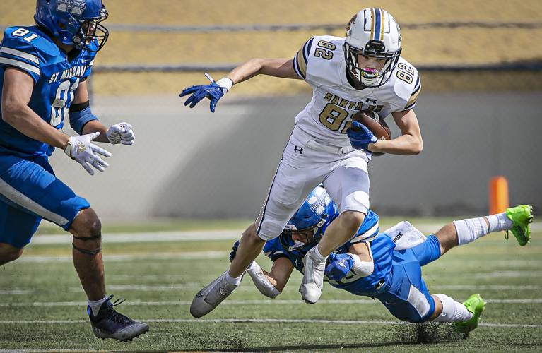 Leyba's four touchdowns punctuate St. Michael's return to top of Santa ...