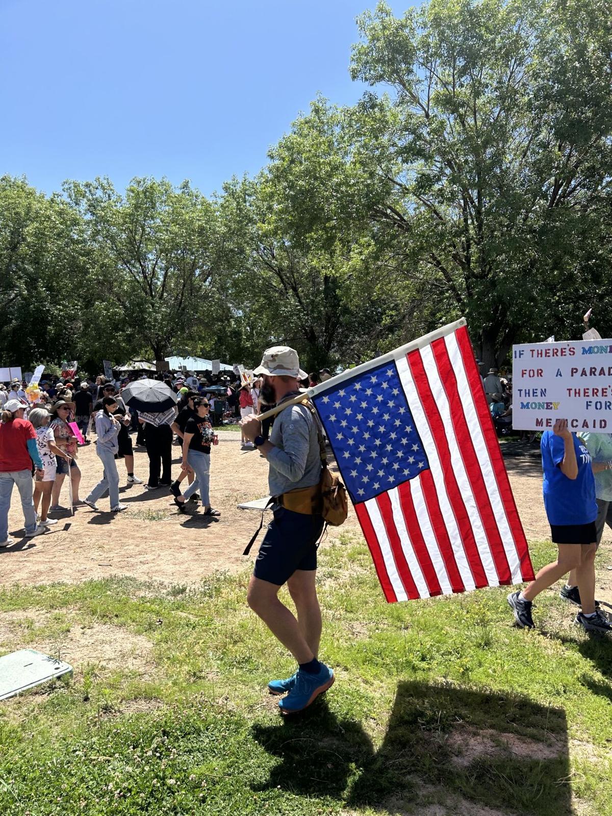 'This is our country': Albuquerque joins national day of anti-Trump ...