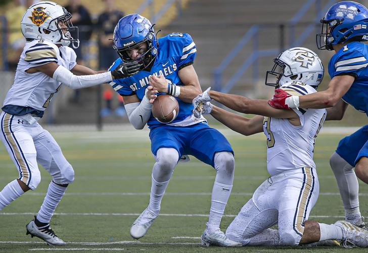 Leyba's four touchdowns punctuate St. Michael's return to top of Santa ...