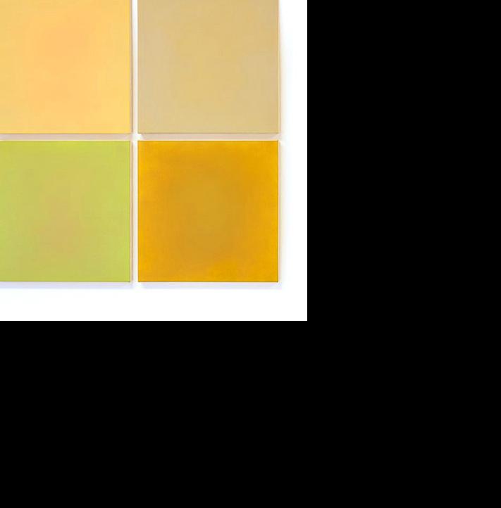 Anne Appleby's single-color painting arrangements | Exhibitionism ...