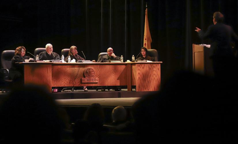 Supreme Court hears arguments in case, questions from students at NNMC ...