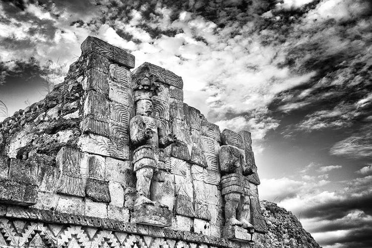 An ancient world in focus: William M. Frej's photographs of the Maya ...