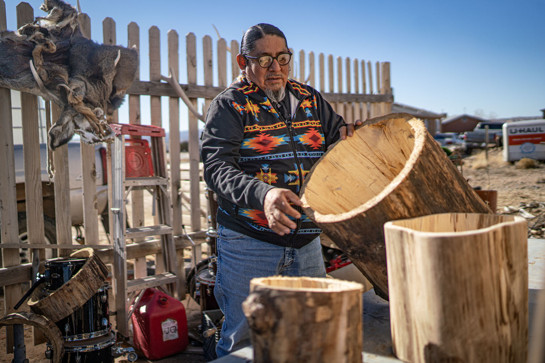 Zia Pueblo drummer and addiction counselor finds healing in music ...