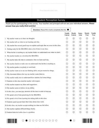 Perception surveys give students say on teachers | Education ...