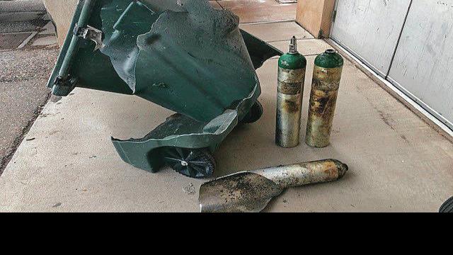 Discarded oxygen tank explodes in Santa Fe garbage bin | Local News ...