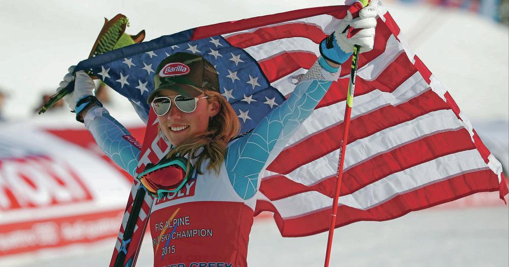 Skiing: American Mikaela Shiffrin defends slalom title at worlds ...