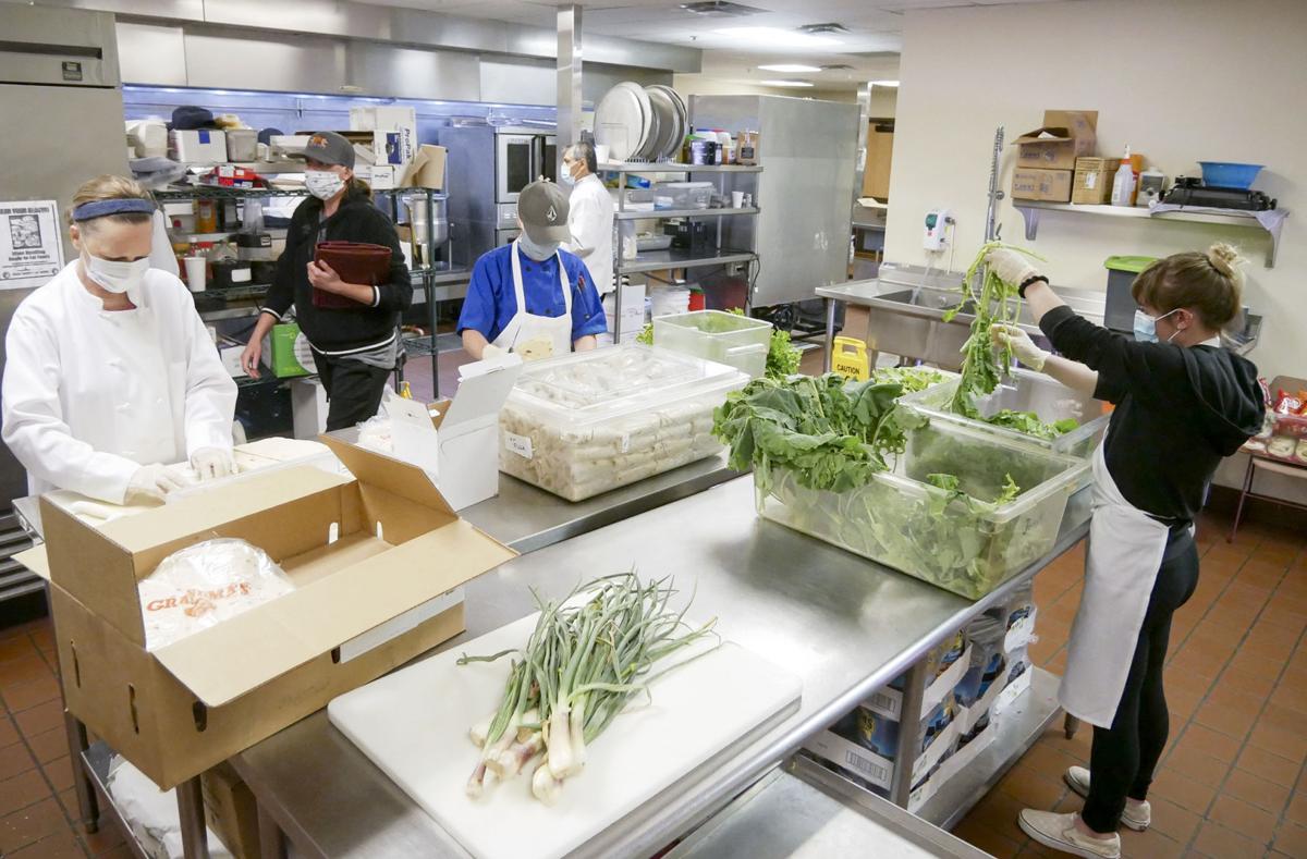 Santa Fe Community College students, volunteers prepare meals for those ...