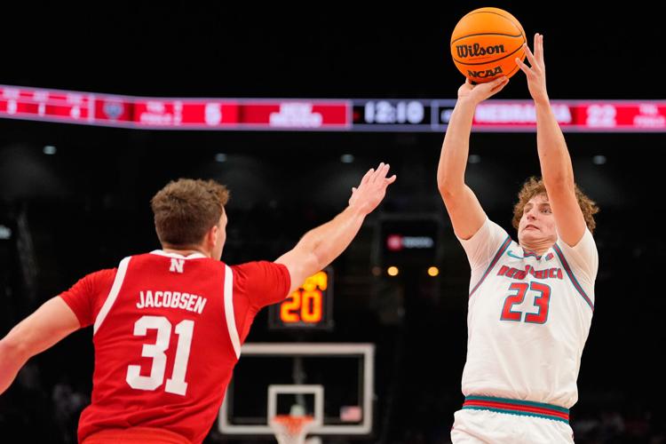 Lobos can’t climb out of hole in 84-72 loss to Nebraska | Sports ...