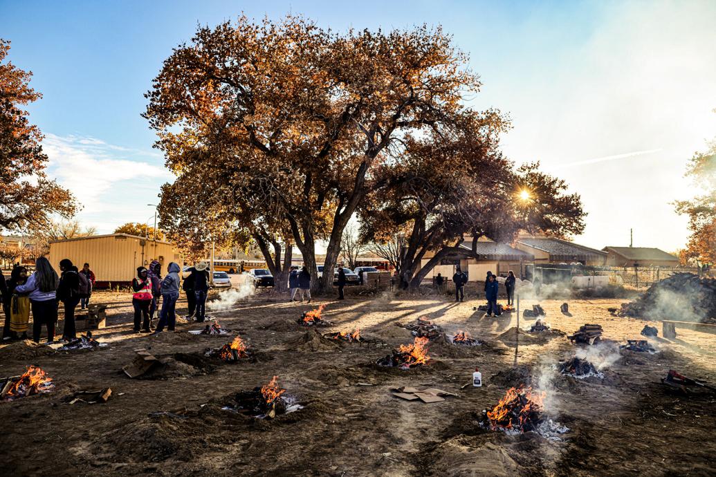'It's more love': To'hajiilee's Turkey in the Hole draws community ...