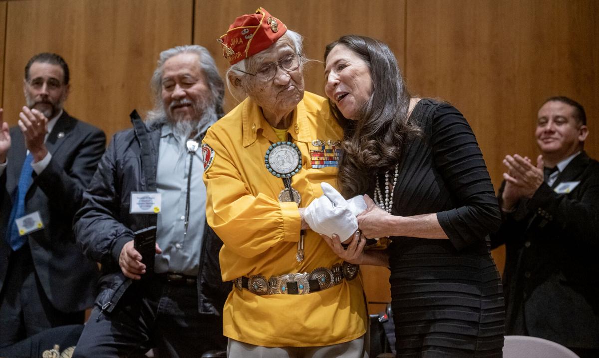 Defense Department: Navajo Code Talker content removed in DEI purge ...