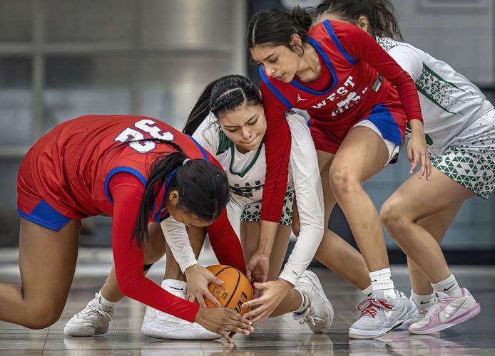 Pojoaque girls grow with new coach, fall short in 36-30 loss to West ...