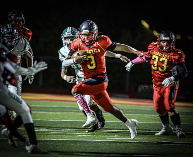 Sundevils win district in 50-0 romp of Moriarty | Sports ...