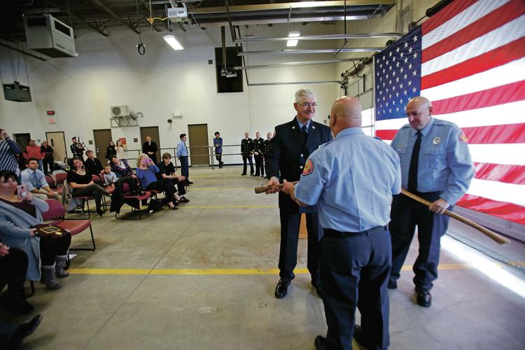 Former volunteer firefighters retire as professionals | Local News ...