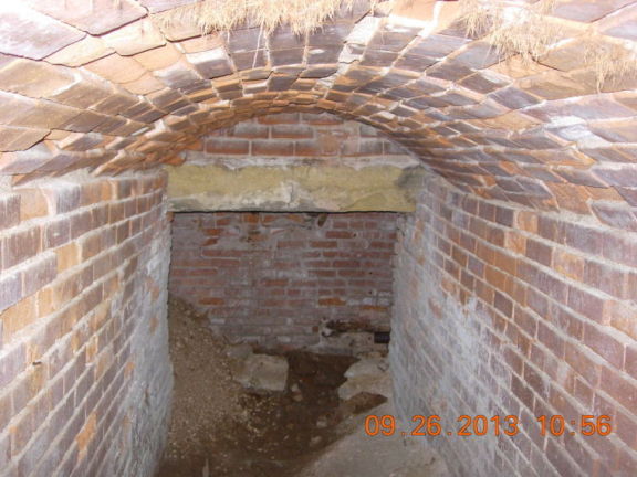 Parking lot work unearths old tunnels to territorial prison | Local ...