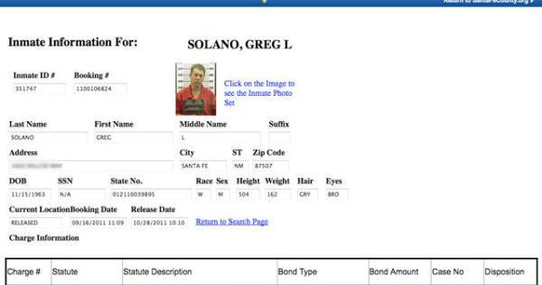 Former sheriff Greg Solano released from jail | Local News ...