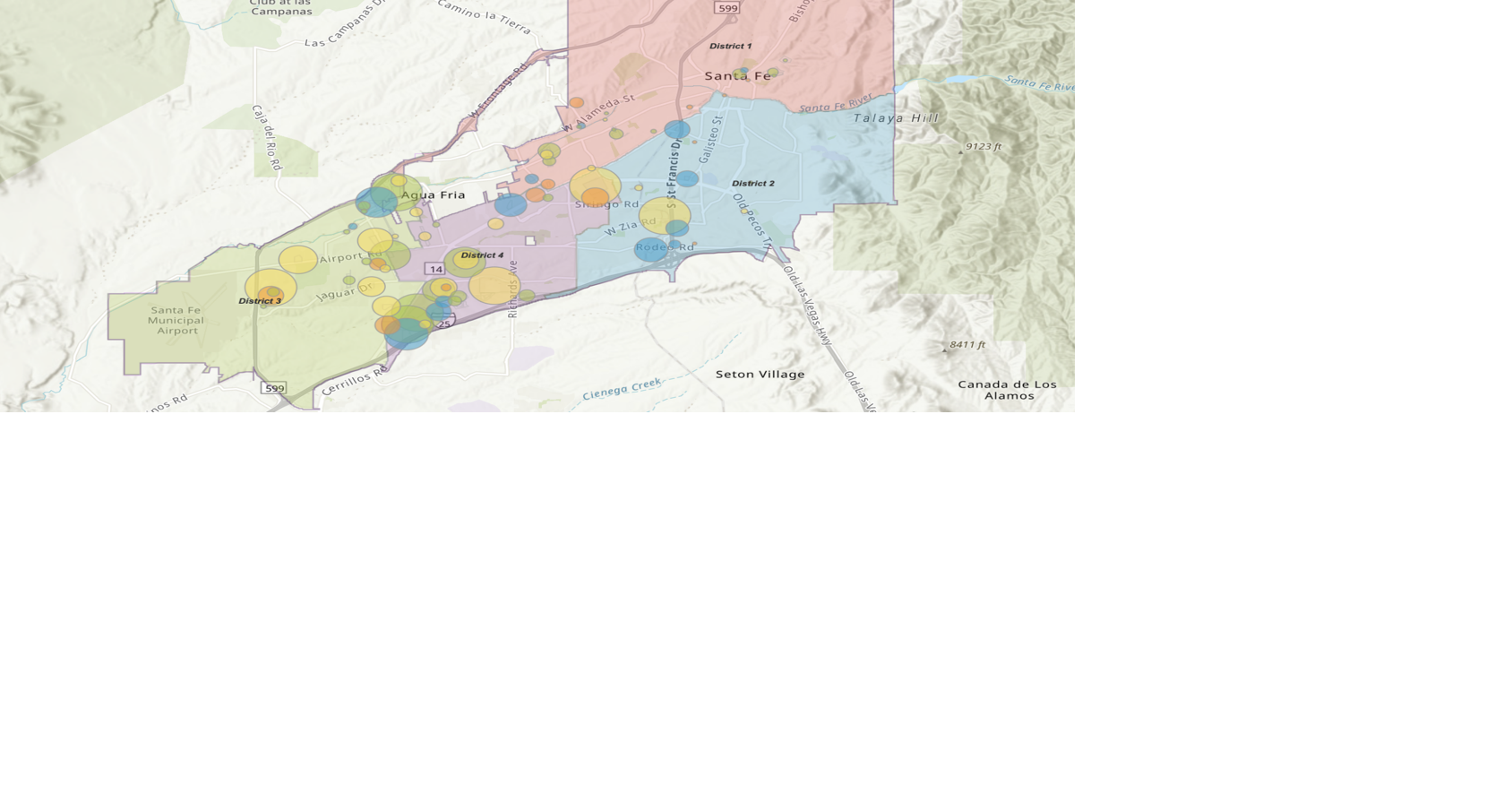 Santa Fe unveils interactive map of housing in development | Local News ...