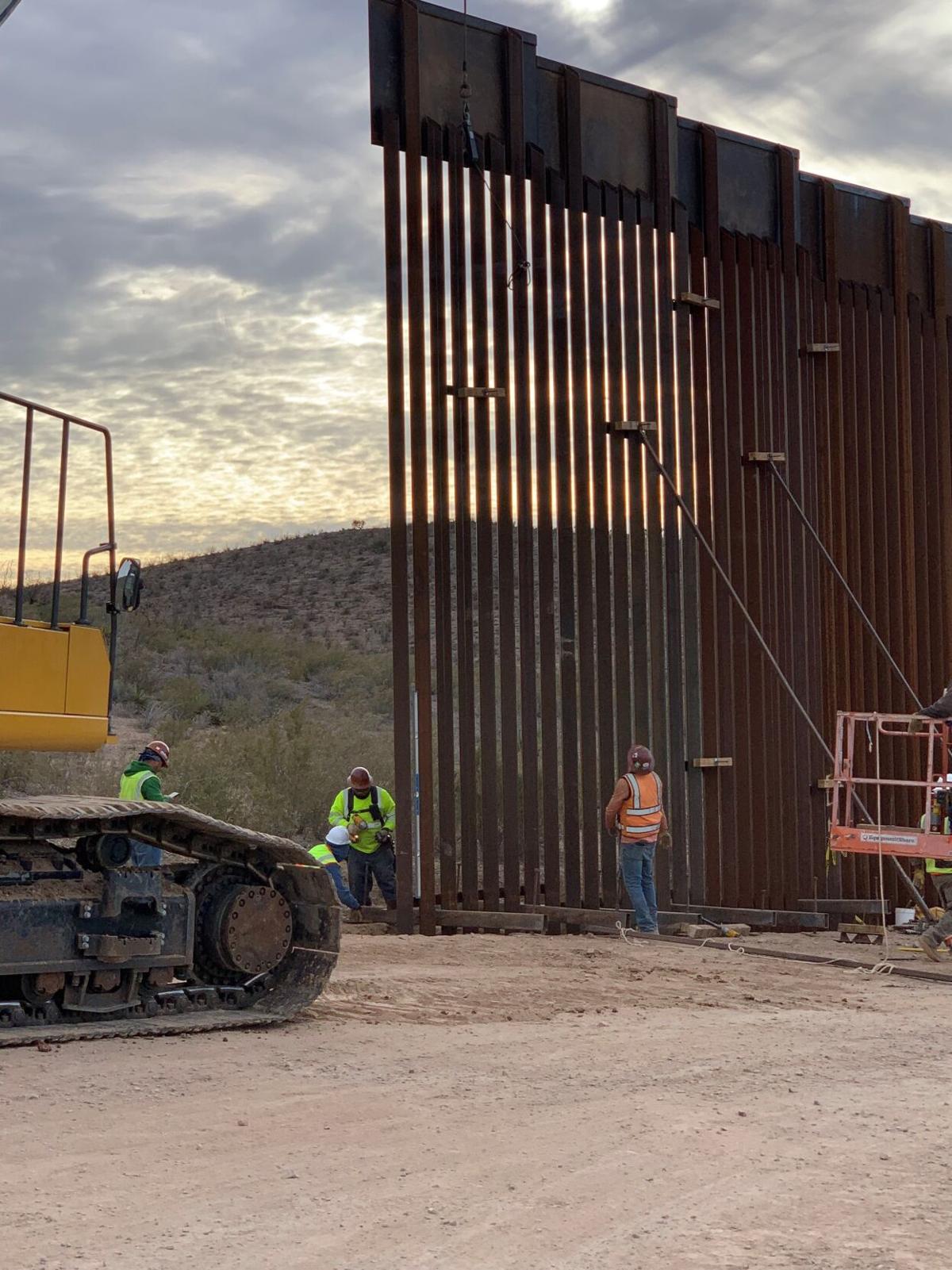 Construction to fill border wall gaps underway in Southern New Mexico ...