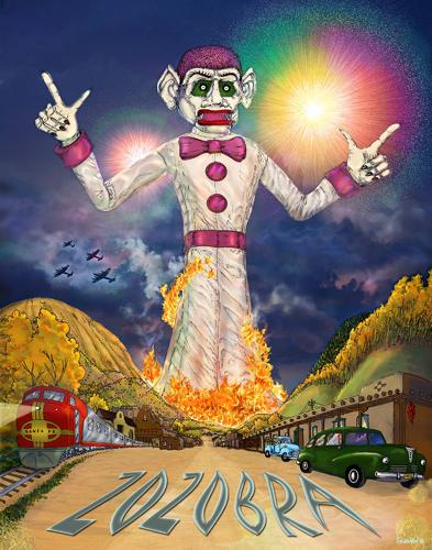 Traversing the Camino Unreal: Zozobra poster artist Russell Thornton ...
