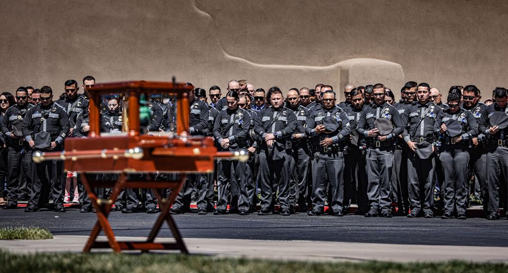 Gallery: New Mexico State Police Officer Justin Hare honored at ...