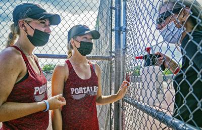 In 95-degree heat, New Mexico prep athletes hang tough behind masks ...