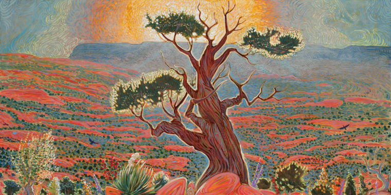 Ecstatic realities: Artist Shonto Begay | Gallery Openings ...