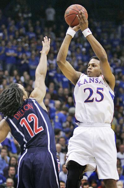 College basketball: Rush leads Kansas past Arizona in OT | Sports ...