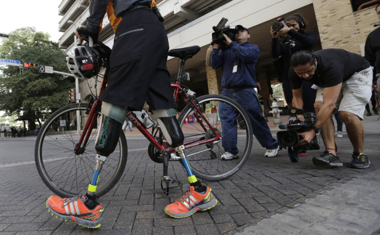 Legless cyclist rides for asylum seekers | Local News ...