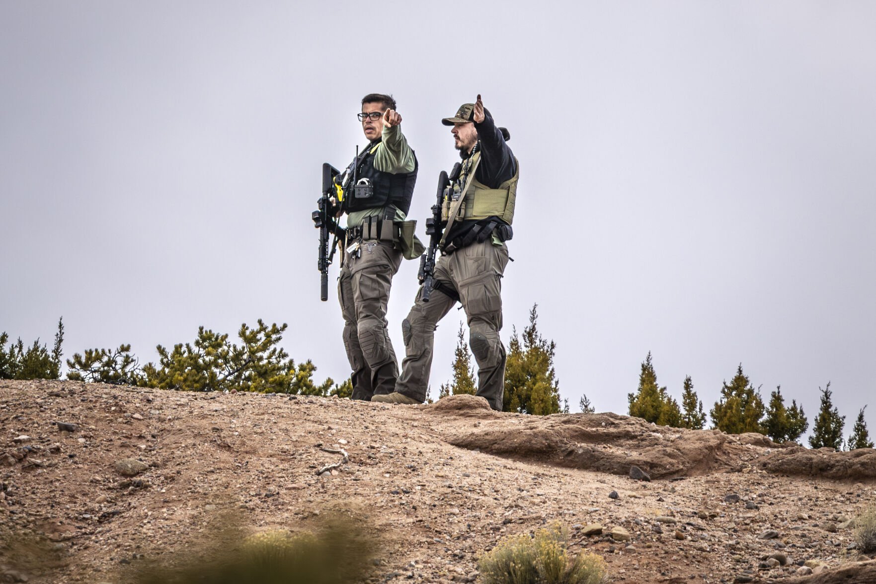 Report of gunshots spurs massive search in north-side Santa Fe ...