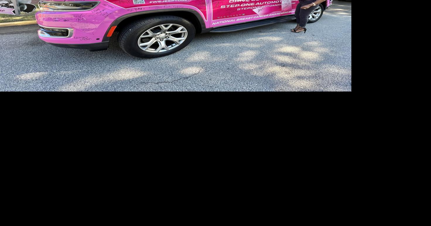 Step One Auto Pink Mammography Wagoneer at First Tabernacle Church ...