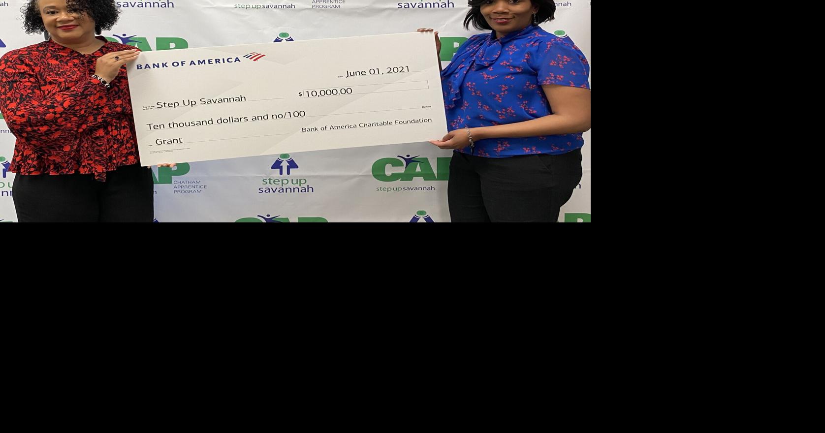 Aug. 16 - Step Up Savannah, Inc. receives $10,000 grant from the Bank ...