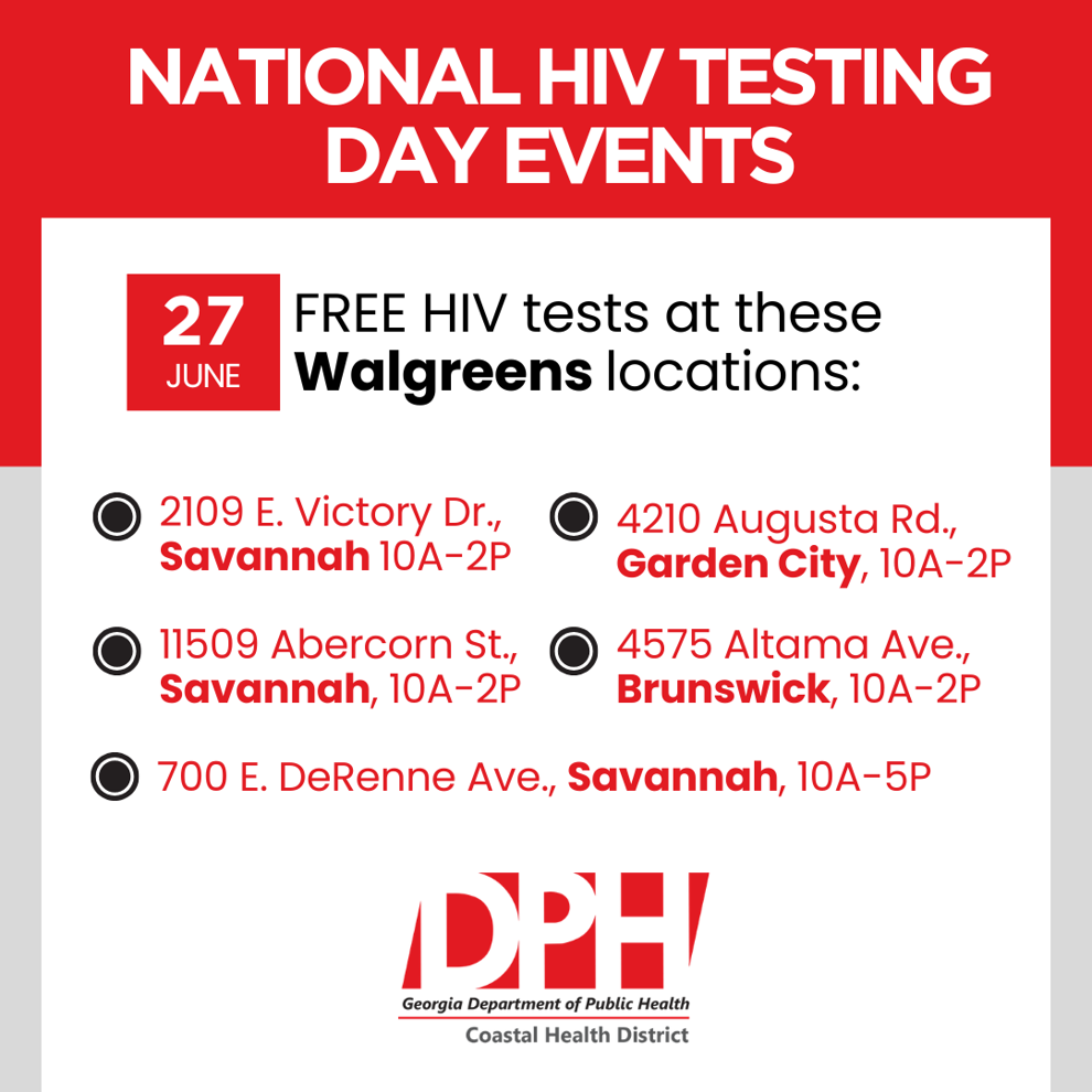 June 9 - National HIV Testing Day Events Scheduled for June 27 in ...